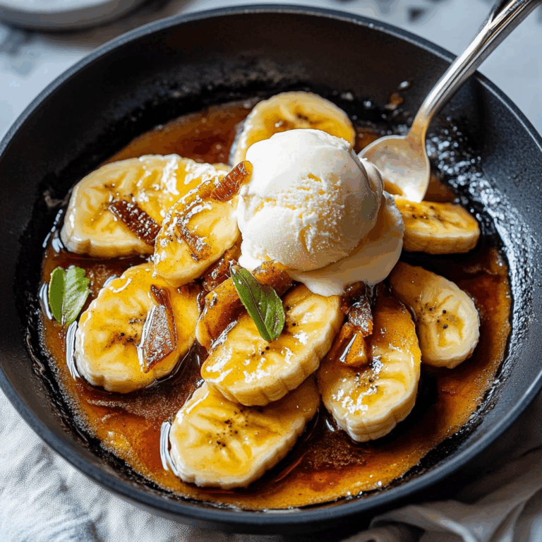 Bananas Foster - Justine Recipes
