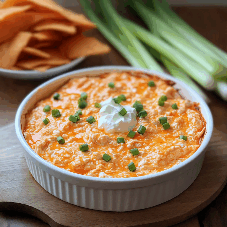 Cottage Cheese Buffalo Chicken Dip - Justine Recipes