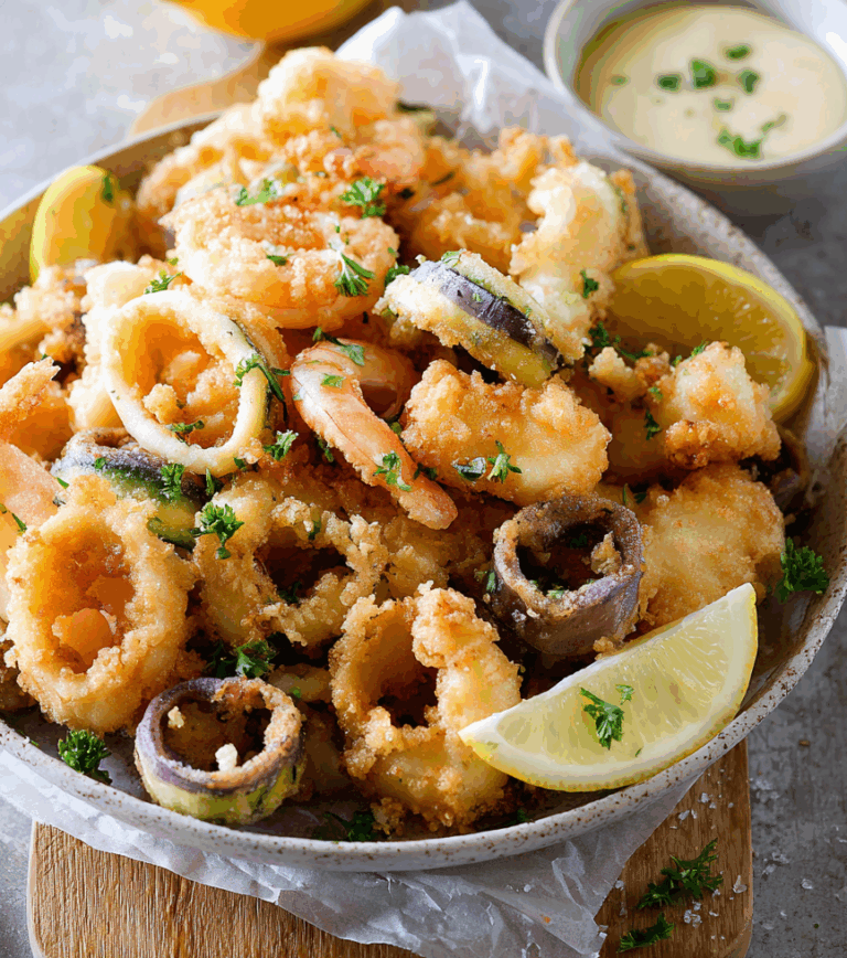Fritto Misto - Justine Recipes