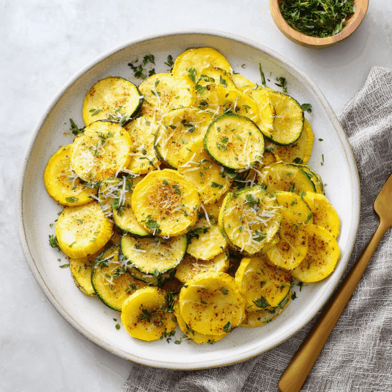 Roasted Summer Squash - Justine Recipes