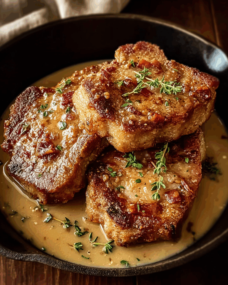 Country Fried Pork Chops - Justine Recipes