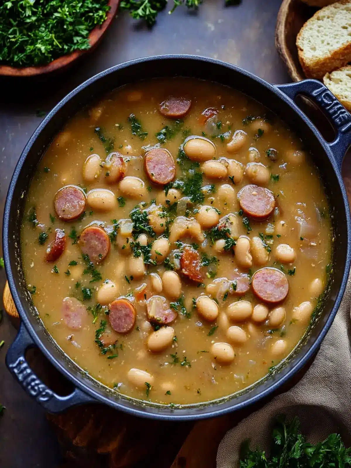 Creamy Bean Soup With Kielbasa: Ultimate Comfort in a Bowl