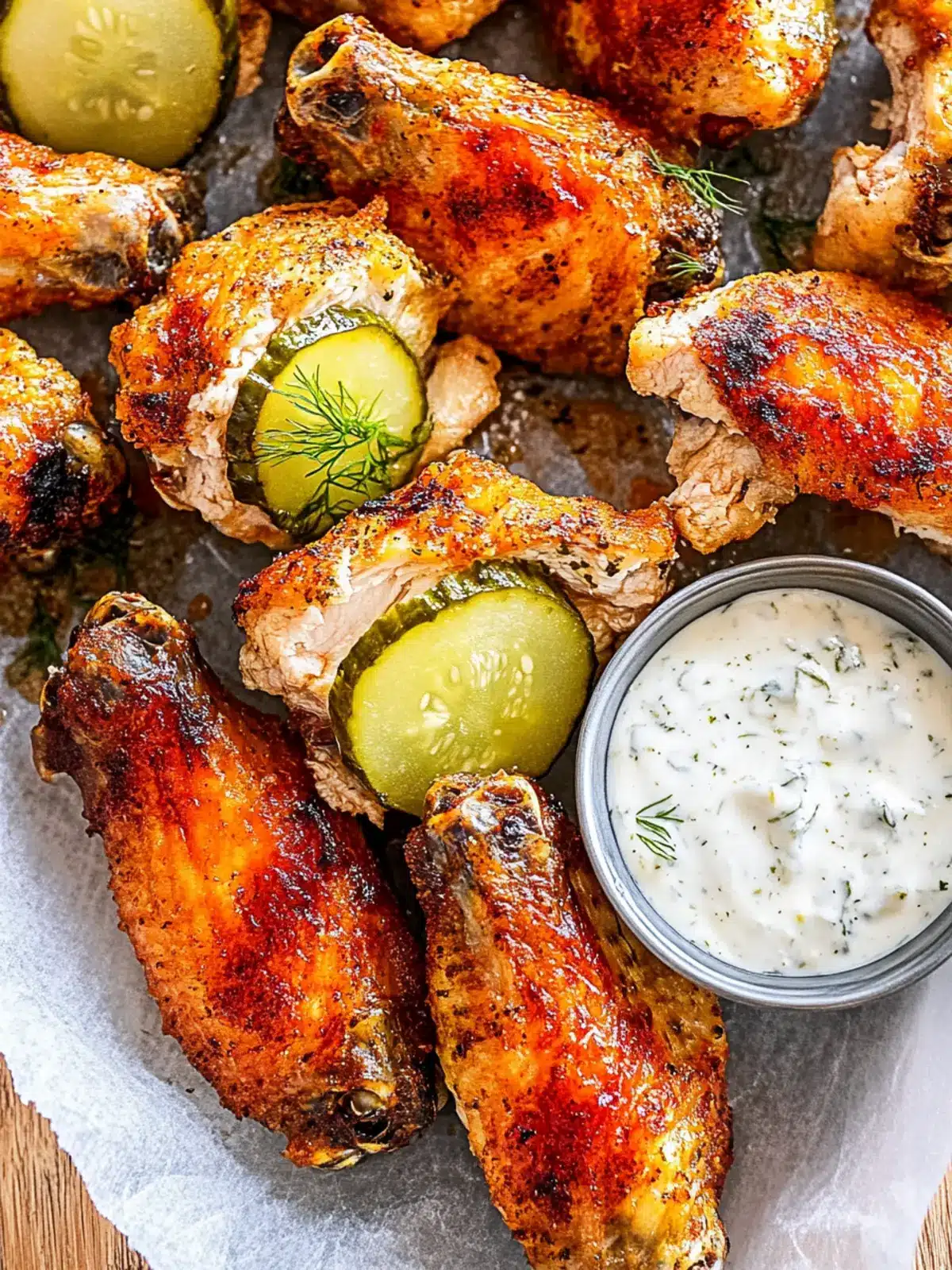 Irresistible Dill Pickle Chicken Wings for a Game Day Classic