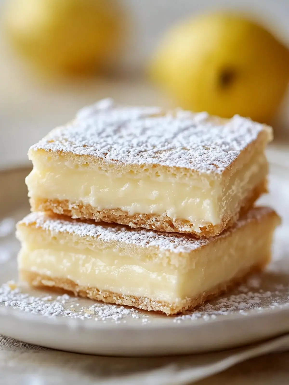 Easy Vanilla Custard Cream Squares: Irresistible Delight